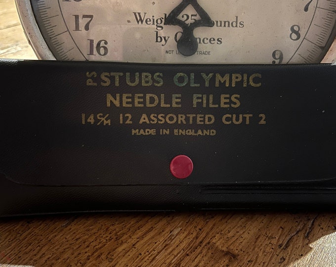 PS Stubs Olympic Needle Files 14 Cm Cut 3 Made in England - Etsy