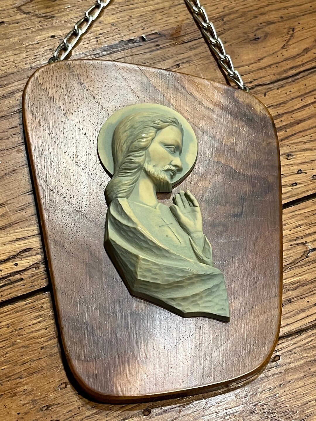 Vintage W.G. Kauders Jesus Wall Hanging / Plaque, Germany - Etsy