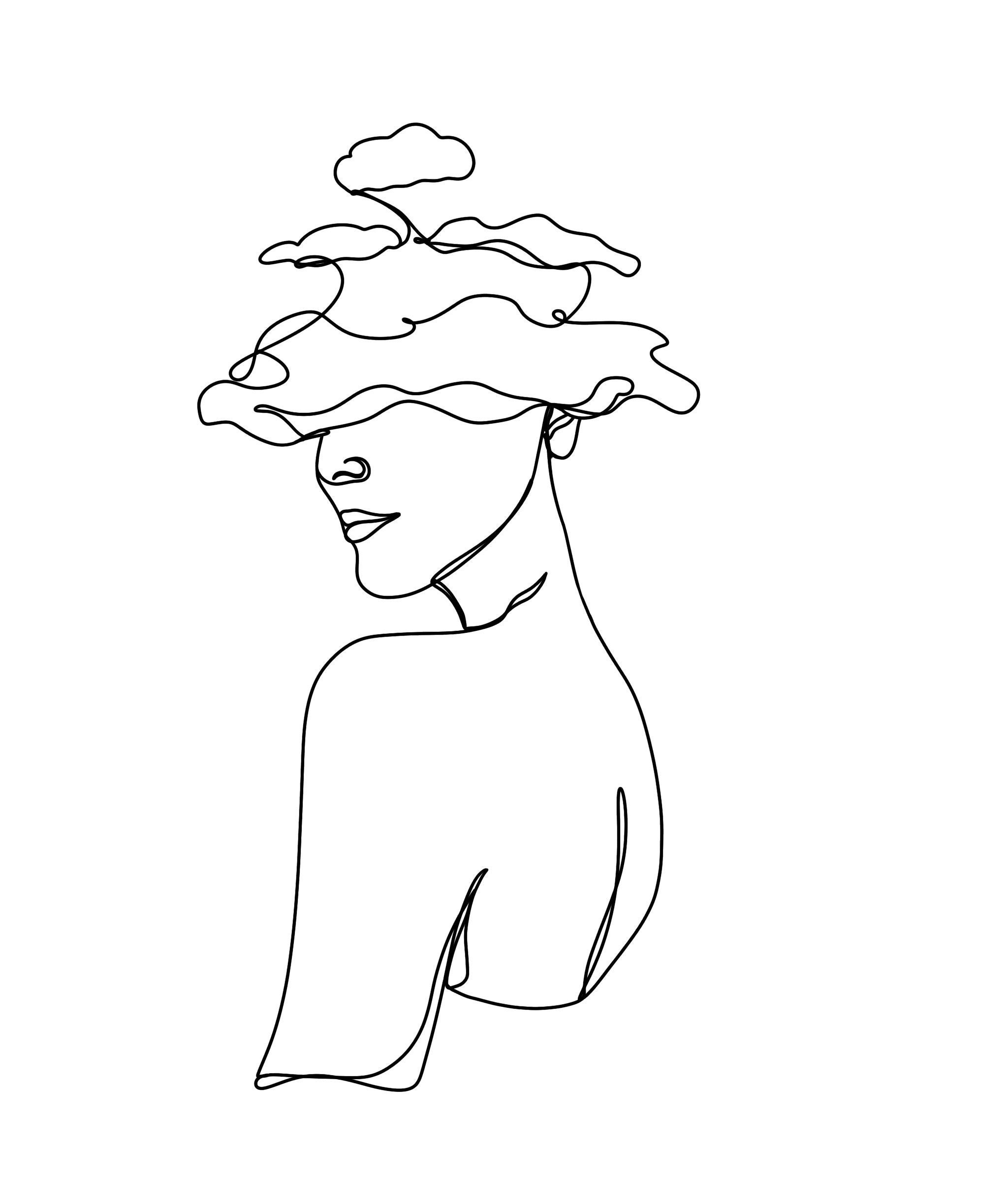 Custom Line Art Drawing Commission - Etsy UK