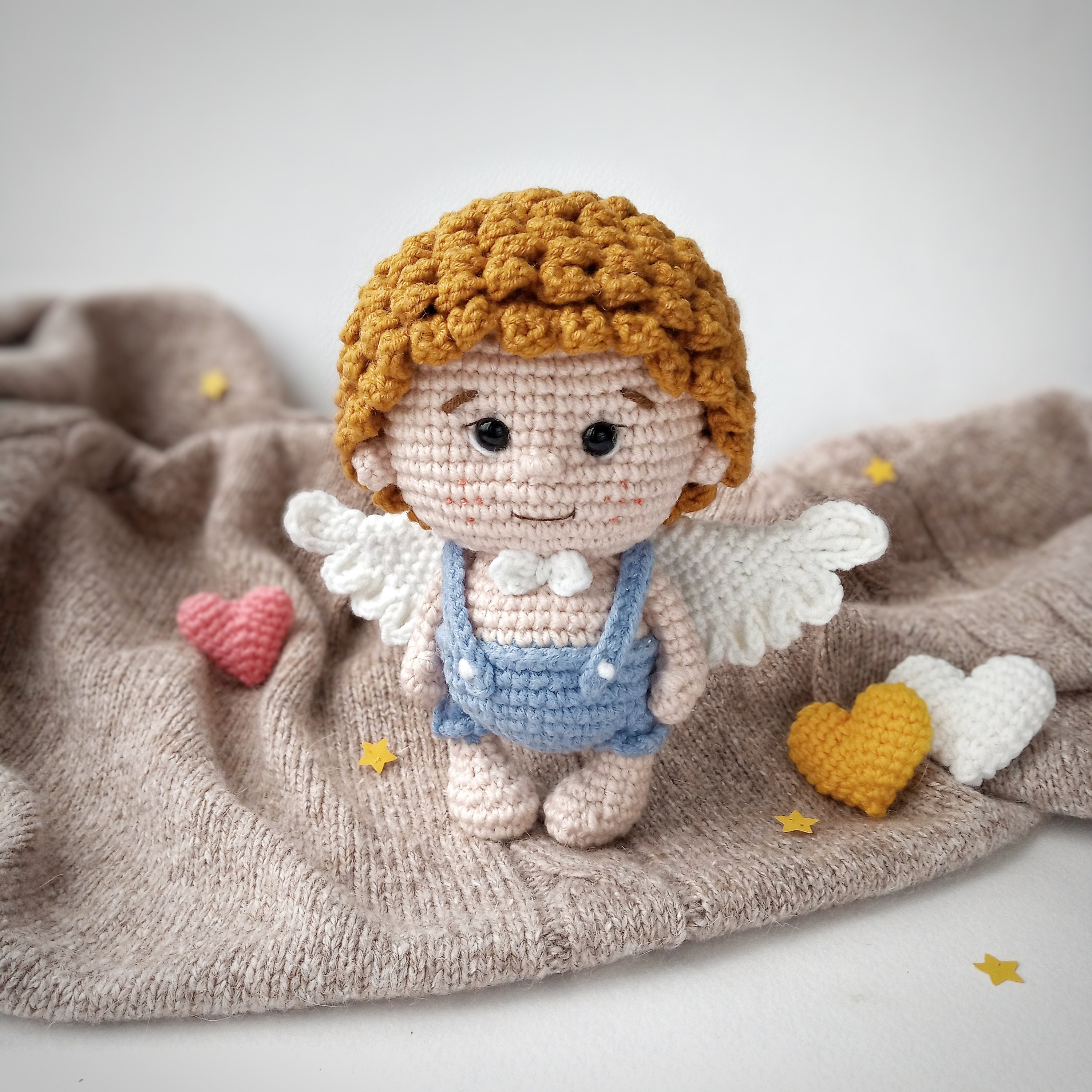 Angel Crochet Pattern Cupid Crochet Pattern Amigurumi Angel - Etsy