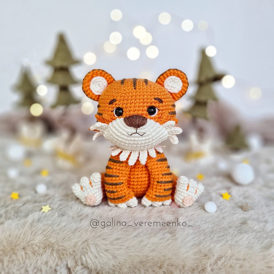 Crochet Tiger. Crochet PATTERN Tiger Crochet Animals Pattern - Etsy