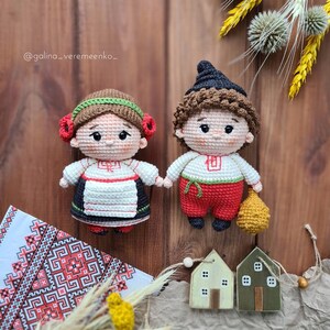 Crochet English Pattern PDF. Amigurumi Toys Patterns. Ukrainian Doll ...
