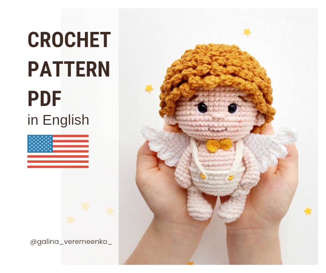 Patrones De Angelitos Amigurumi De Crochet Gratis