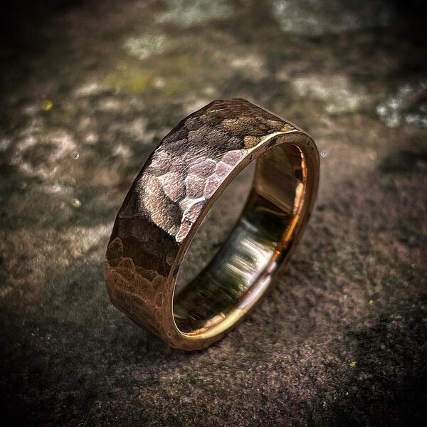 Hand Forged Ring - Etsy