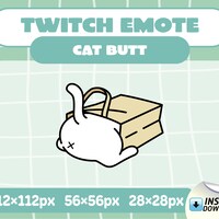 Animated Cute Cat Watching You Emote for Twitch, Youtube, Discord ...