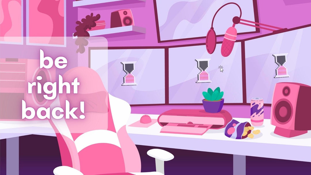 PINK GAMING Animierted Stream Pack - [for Twitch] - Etsy
