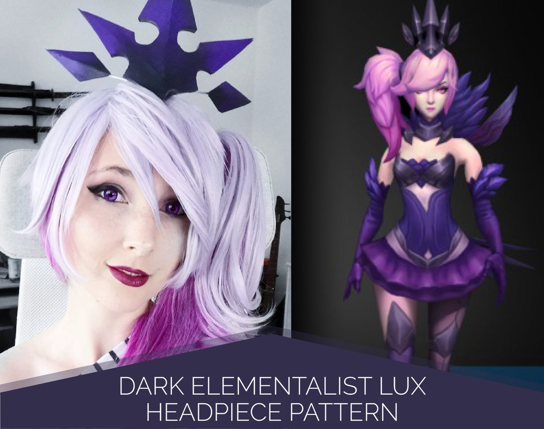 Dark Elementalist Lux Headpiece Pattern - Etsy Israel
