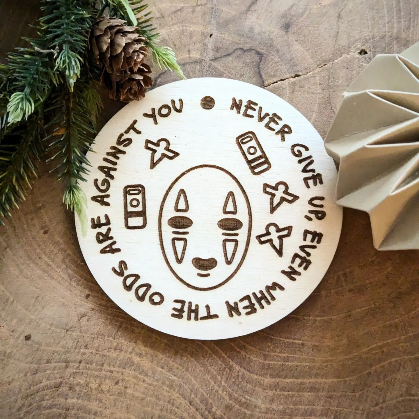 Set of 4 Fanart Studio Ghibli Coasters - Etsy