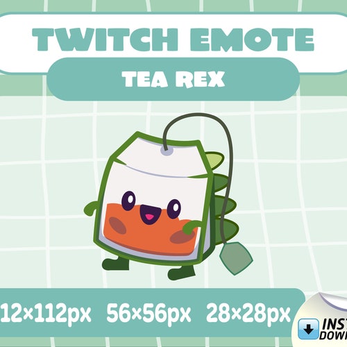 Spill the Tea ANIMATED Emote /for Twitch Discord / Streamer - Etsy