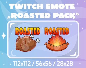 Set of Coral Island Sus Chicken Emote Twitch Discord Youtube Streaming ...