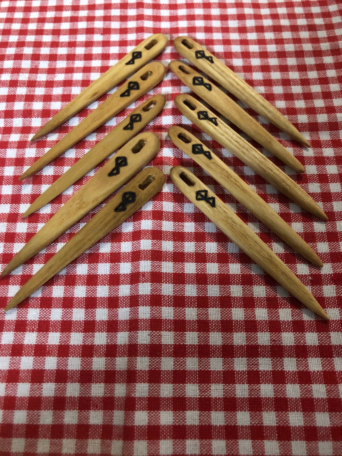 Pair of Naalbinding Needles | Etsy