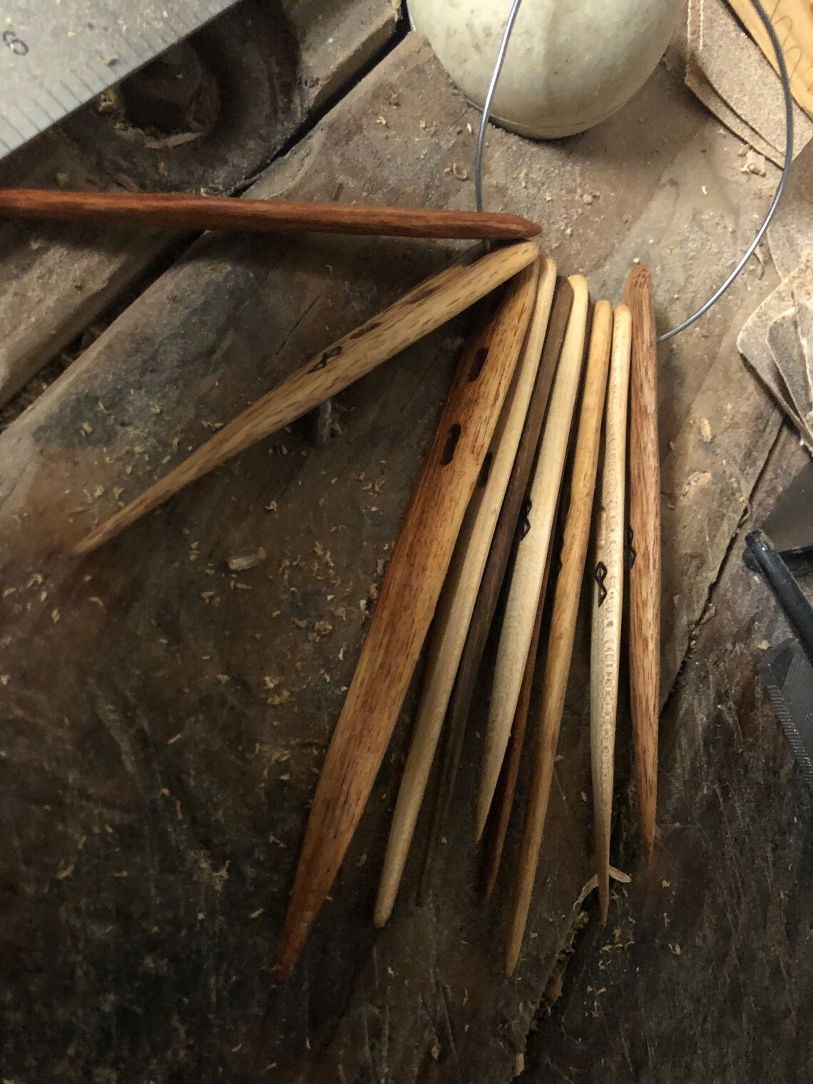 Pair of Naalbinding Needles - Etsy