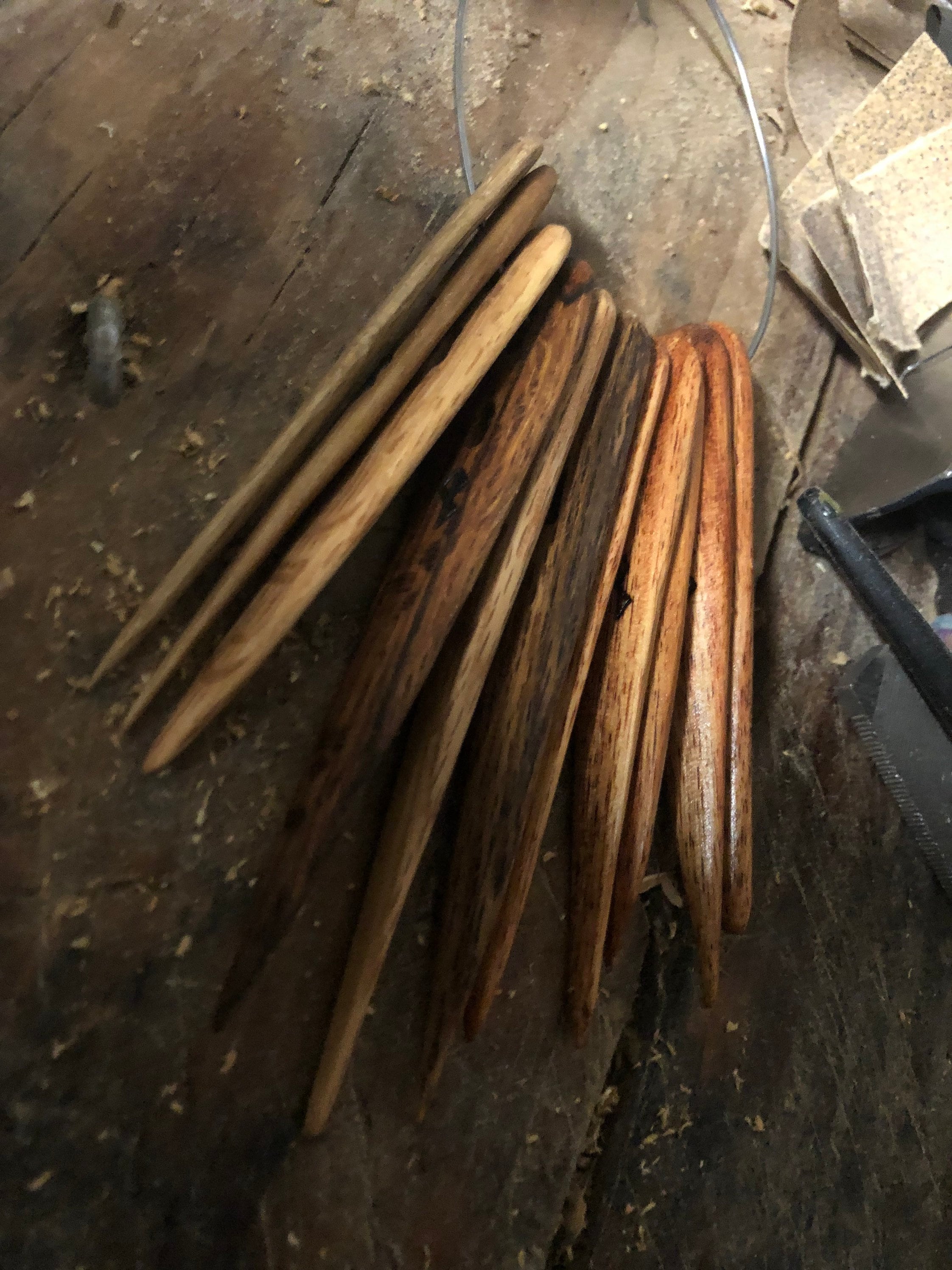 Pair of Naalbinding Needles - Etsy