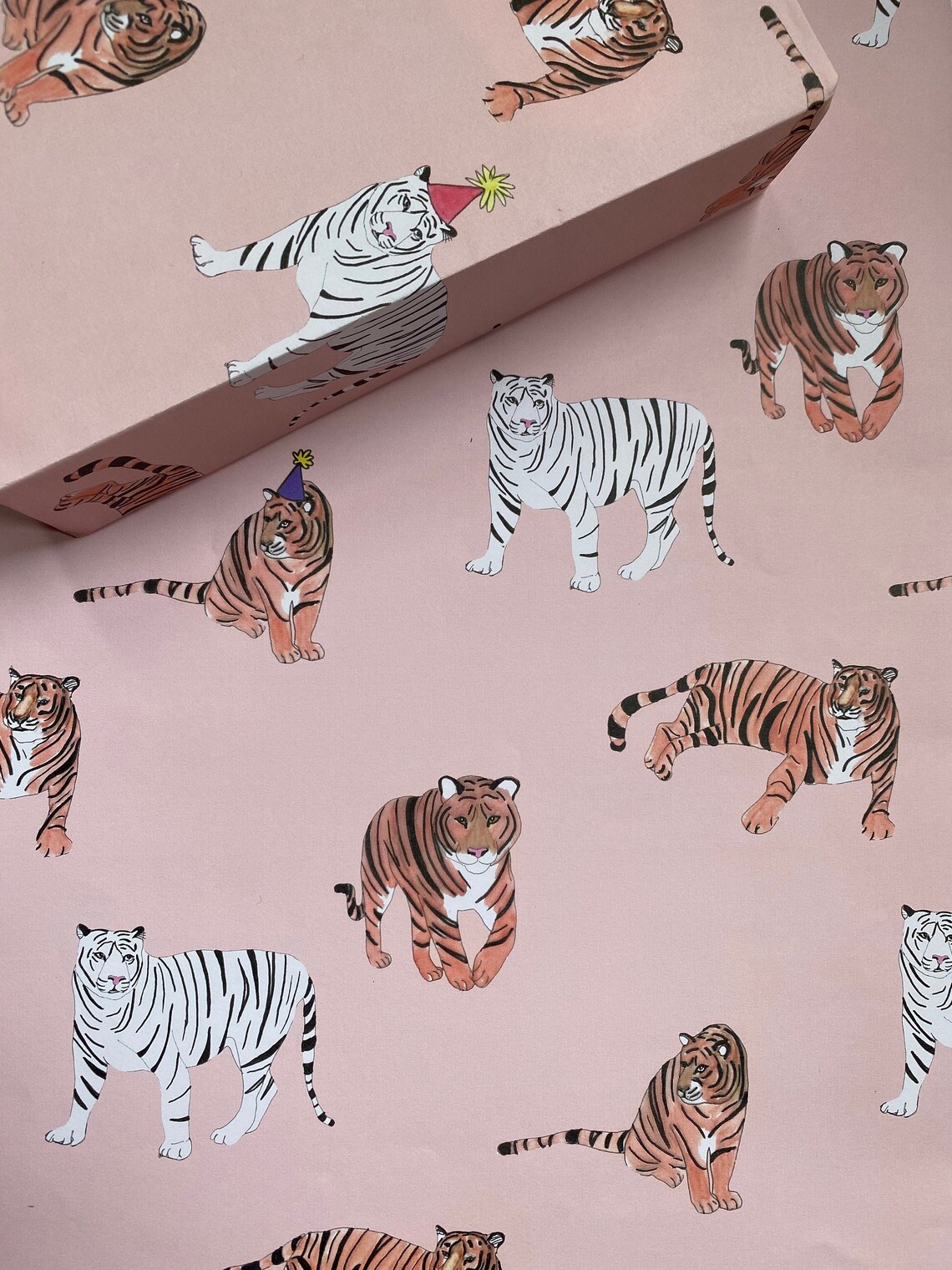 Tiger / Party/ Wrapping Paper/ Gift Wrap / Cats / Wildlife / Nature ...
