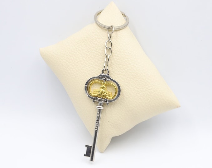 Jerusalem Keychains Palestine Designed Jerusalem Free - Etsy