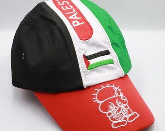 Free Palestine Embroidered Visor Palestinian Flag - Etsy
