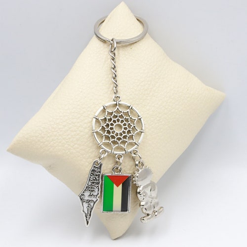 Palestine Key Chain Palestine Map Palestine Design - Etsy