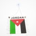 Flag of Jordan Jordan flag Mini banner Jordan Design | Etsy