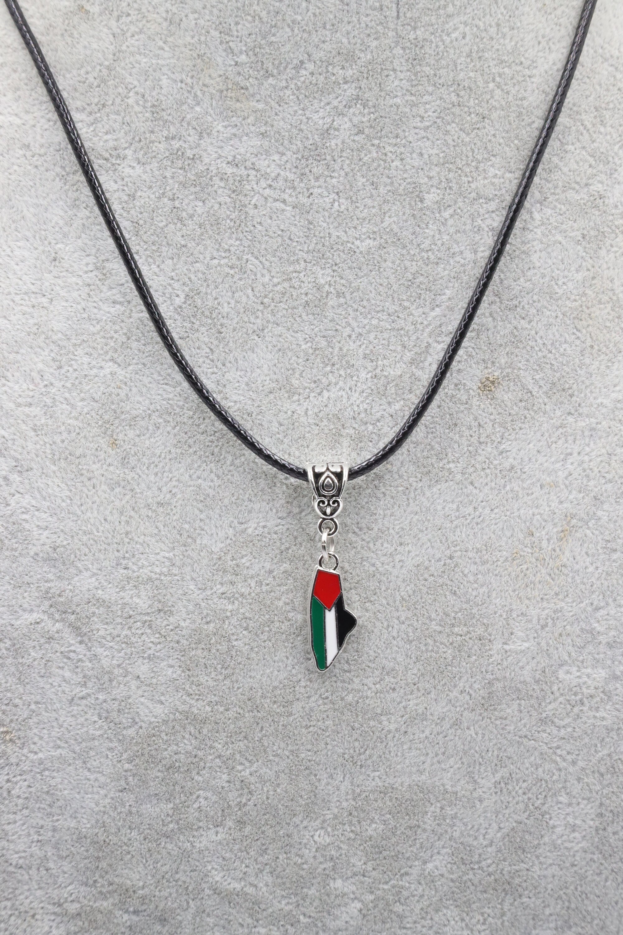 Palestine Necklace Map Necklace Palestine Design - Etsy
