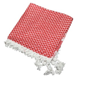 Jordanian Scarf , Red Scarf , Keffiyeh Scarf , Hattah , Shemagh ...