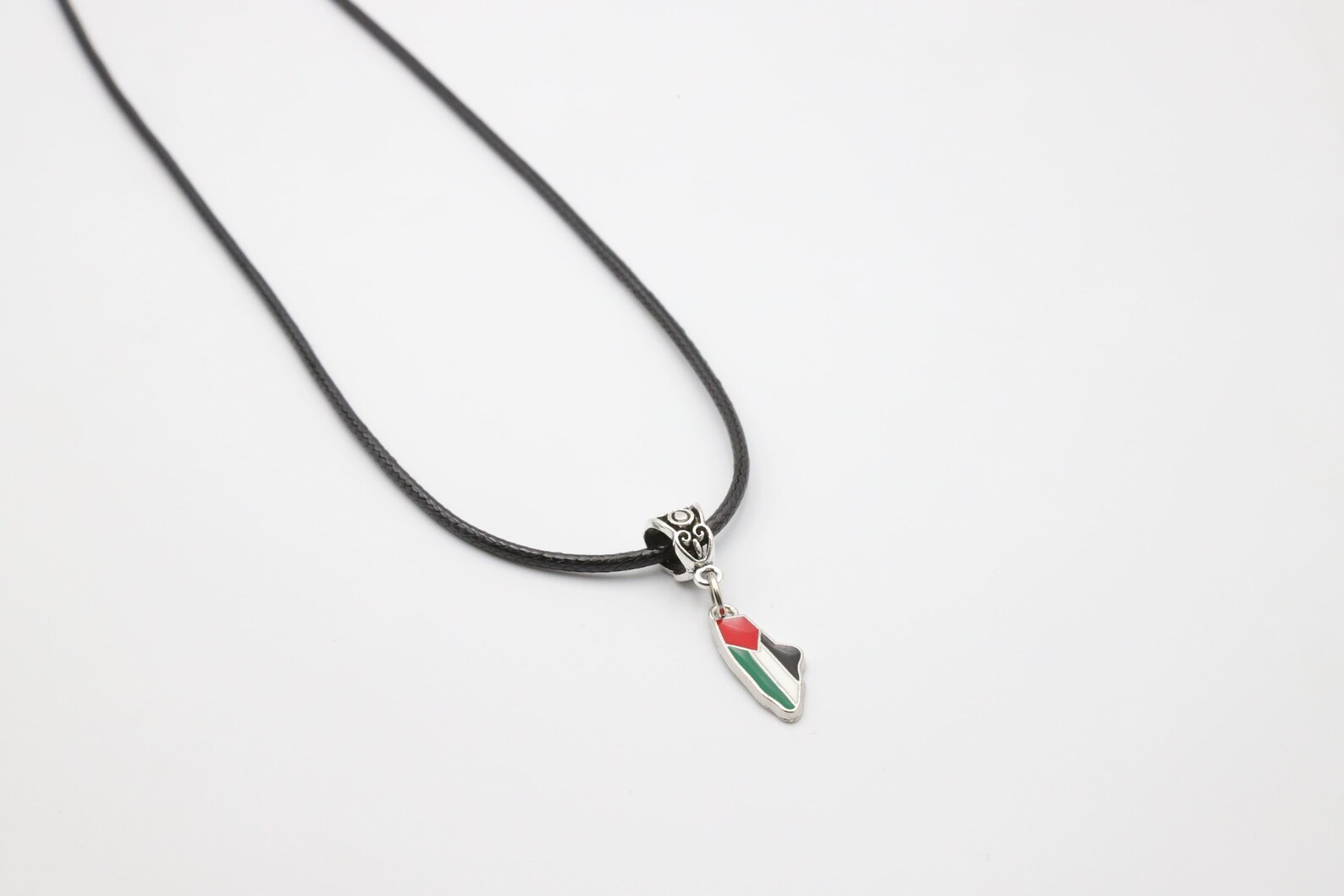 Palestine Necklace Map Necklace Palestine Design - Etsy
