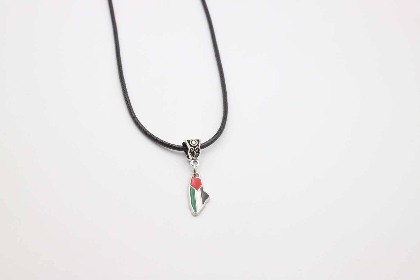 Palestine Necklace Map Necklace Palestine Design - Etsy