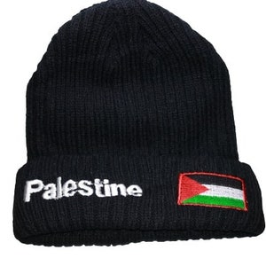 Warm Hats - Palestine Flag - Caps Soft Knit - Winter Hats - Free ...