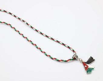 Jordan Map Necklace Chain - Etsy