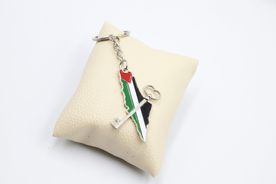 Palestine Key chain Palestine Design Palestine map | Etsy