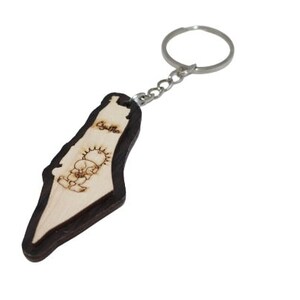 Key Chains , Palestine Design , Palestine Map , Palestine Pendant , Map ...