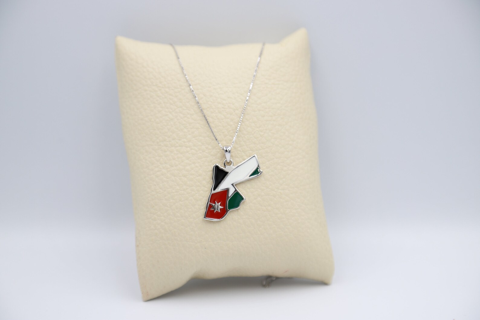 Jordan Necklace Jordan pendant 925 sterling silver Map | Etsy