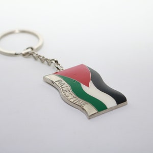 Key Chains - Palestine Design - Palestine Map - Palestine Pendant ...