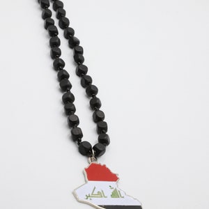 Iraq Map Necklace Iraq Flag Necklace Flag Iraq Design Iraq Map Iraq ...