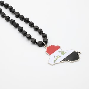 Iraq Map Necklace Iraq Flag Necklace Flag Iraq Design Iraq Map Iraq ...
