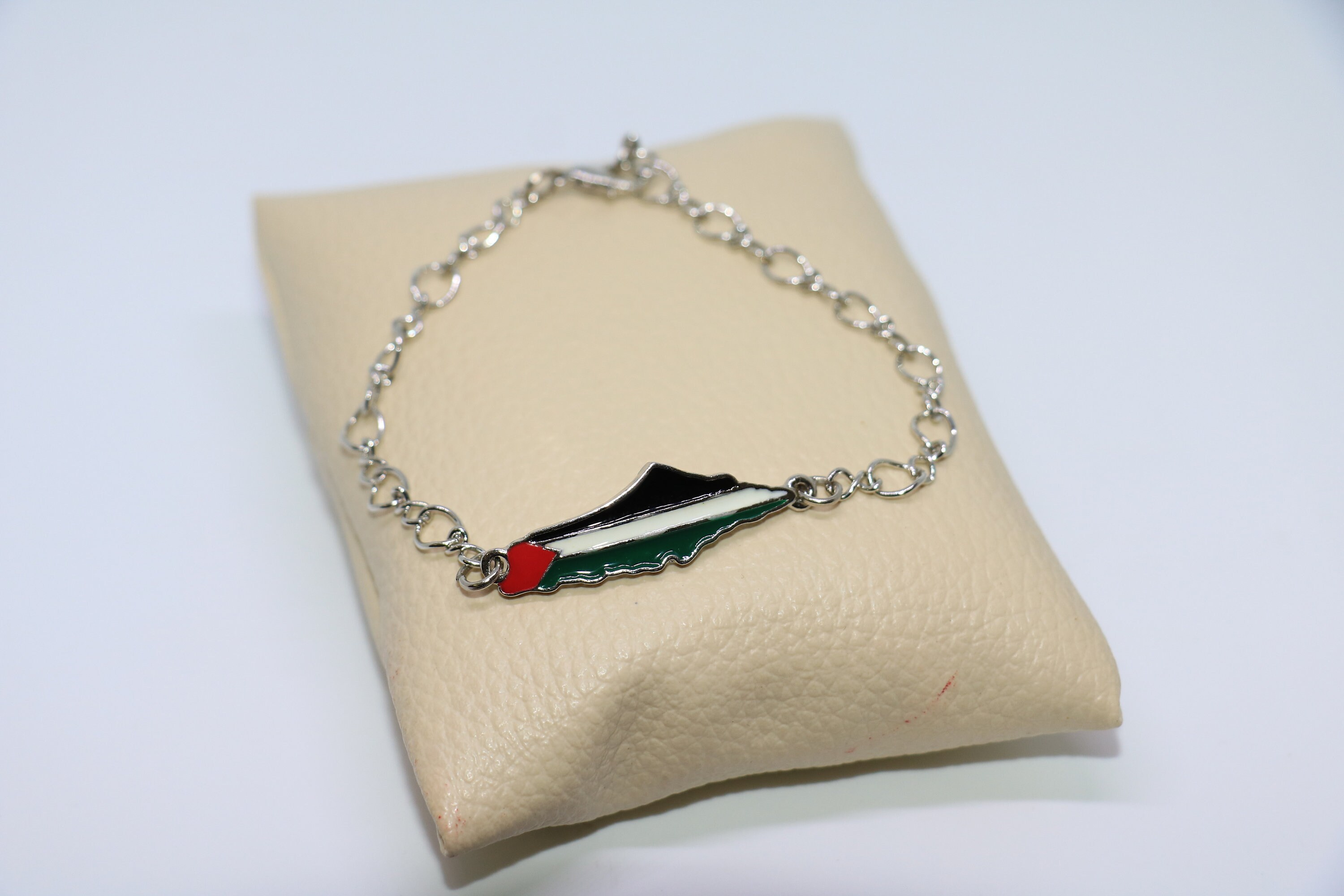 Map Bracelet Palestinian Palestine Bracelet Simple Charm - Etsy UK