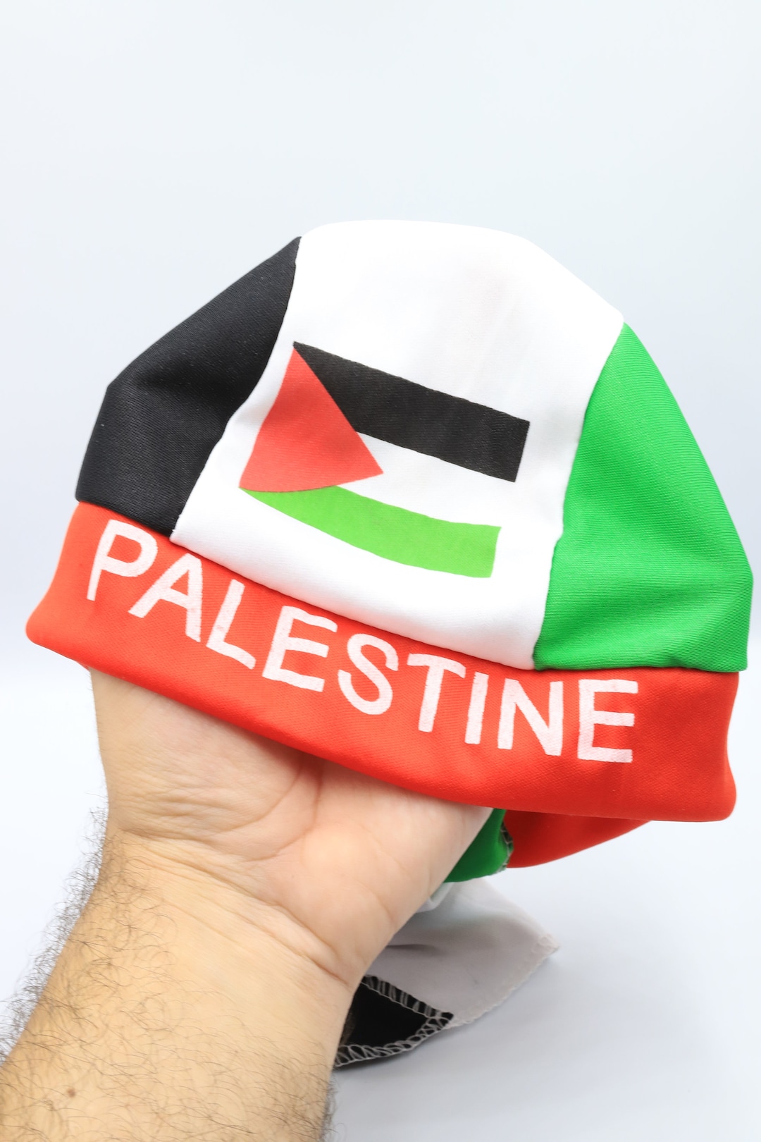 Palestine Head Band , Adjustable Bandana , Flag Design , Palestine Flag ...