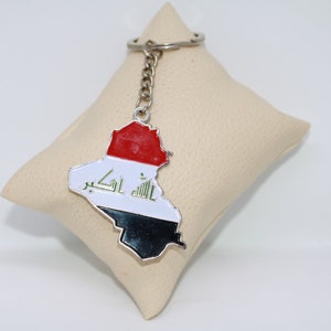 Key Chains - Iraq Design - Iraq Map - Iraq Pendant - Iraq Flag - Free ...