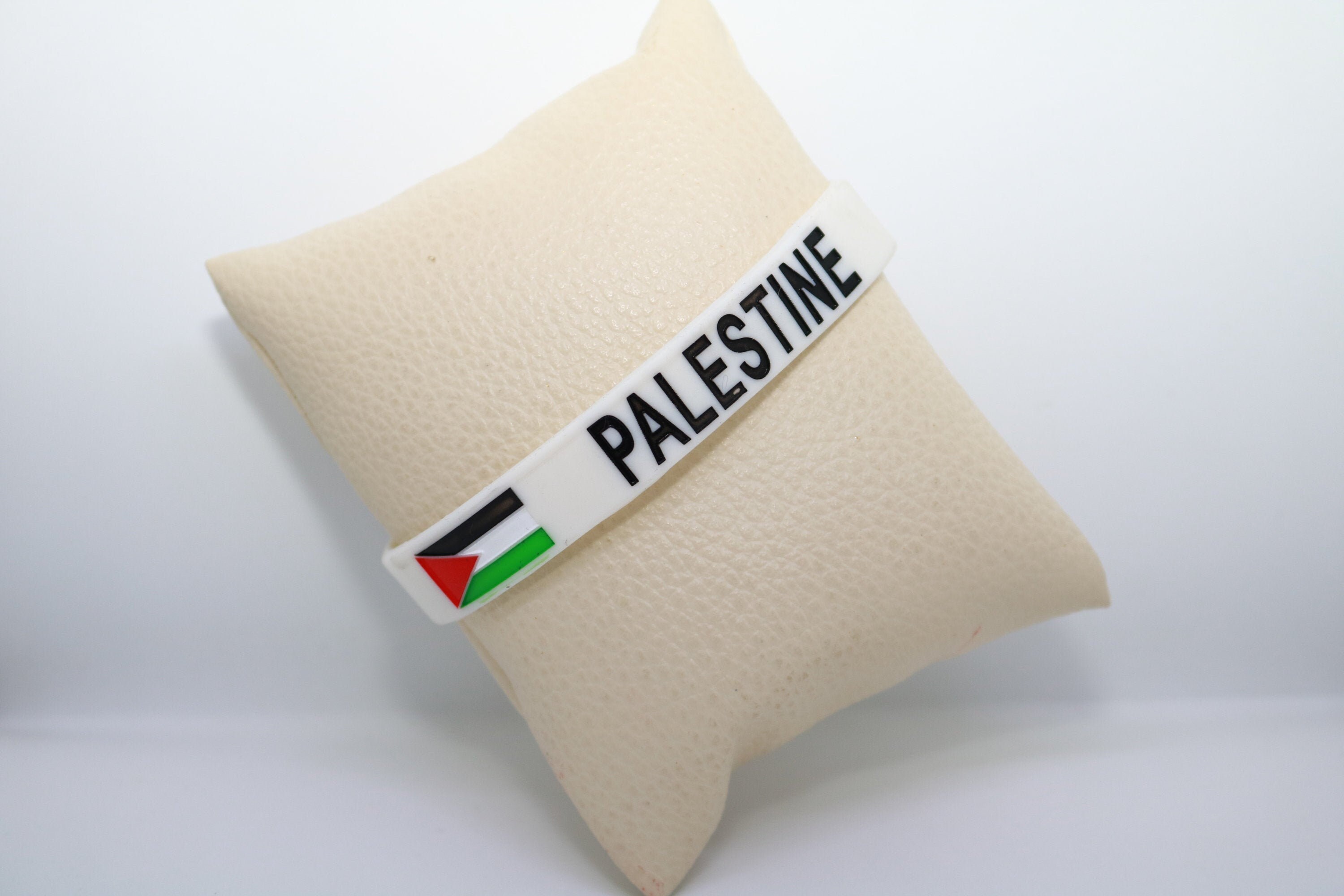 Palestine Bracelet Palestine Flag Design Rubber Bracelet | Etsy