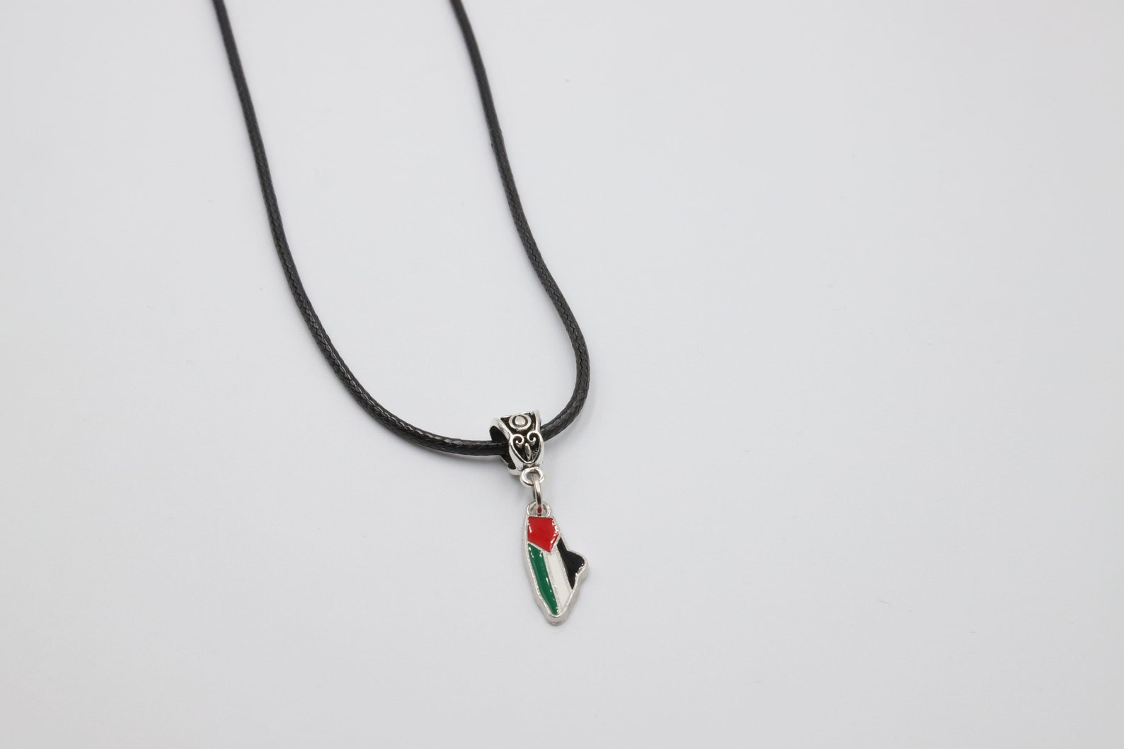 Palestine Necklace Map Necklace Palestine Design - Etsy