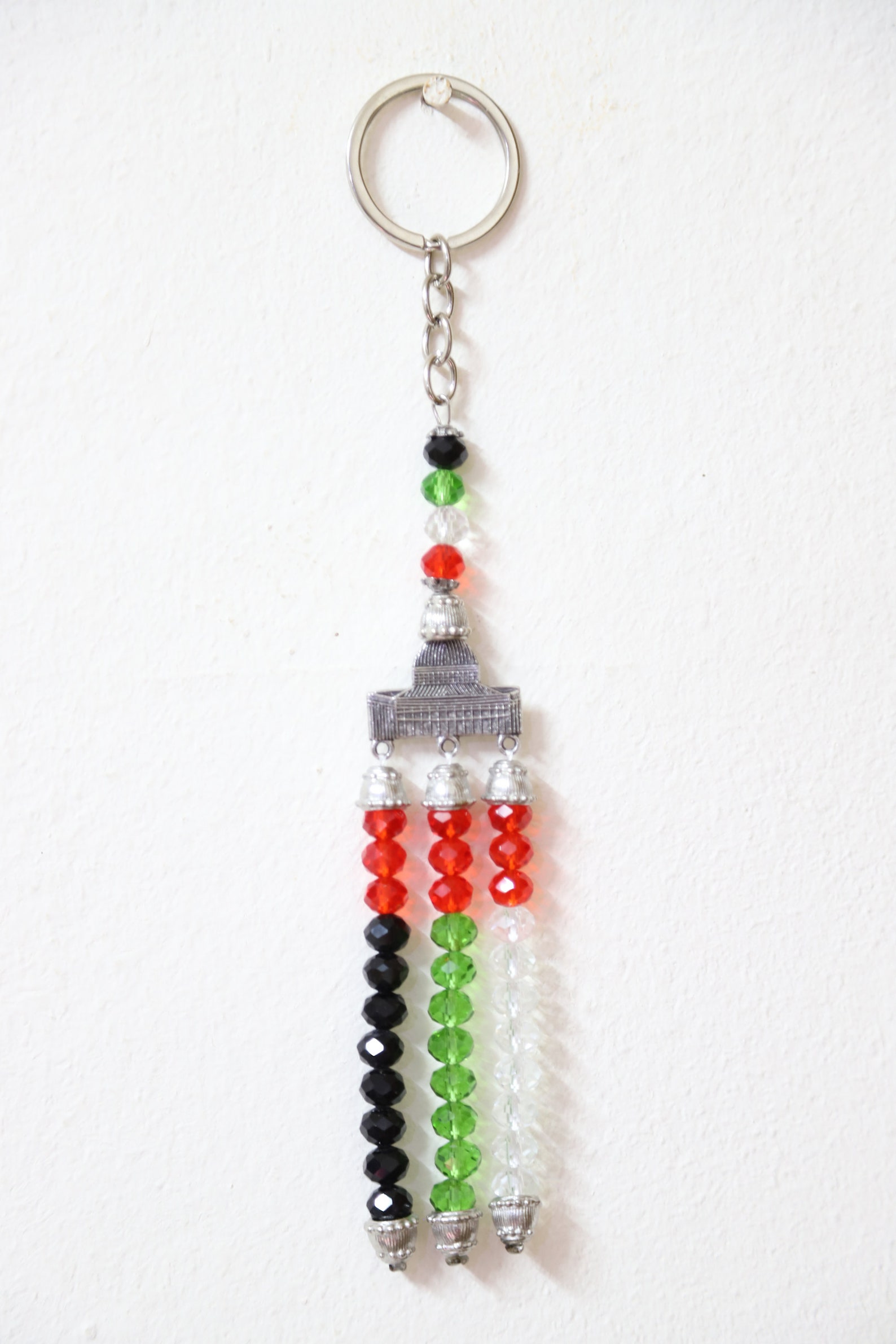 Palestine Flag Crystal Key Chain Palestine Design - Etsy