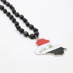 Iraq Map Necklace Iraq Flag Necklace Flag Iraq Design Iraq Map Iraq ...
