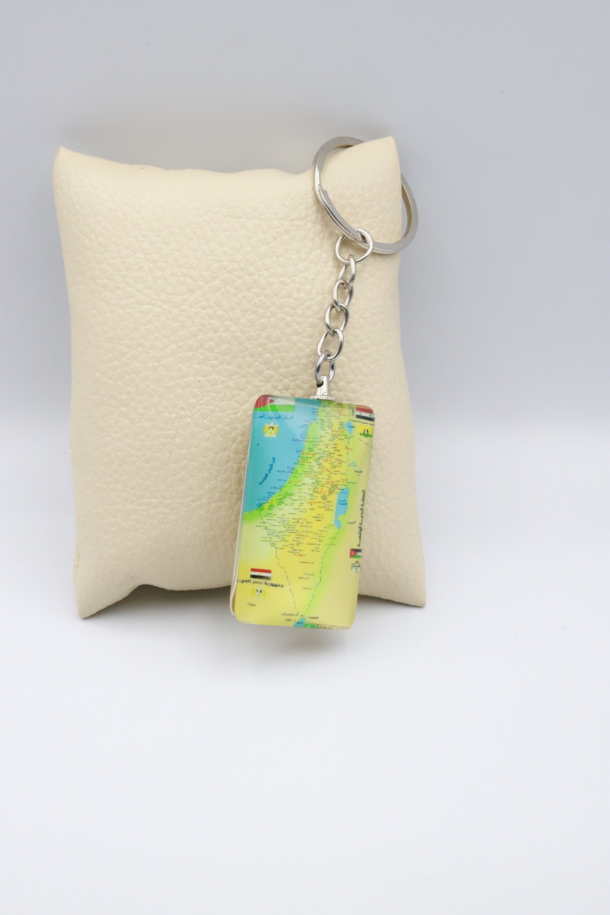 Palestine Map Keychain Palestine Map Designed Jerusalem - Etsy