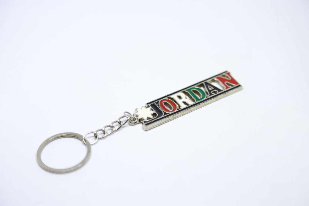 Jordan Key Chain - Jordan - Jordan Gifts - Key Chain - Jordan First ...