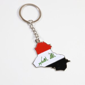 Key Chains - Iraq Design - Iraq Map - Iraq Pendant - Iraq Flag - Free ...
