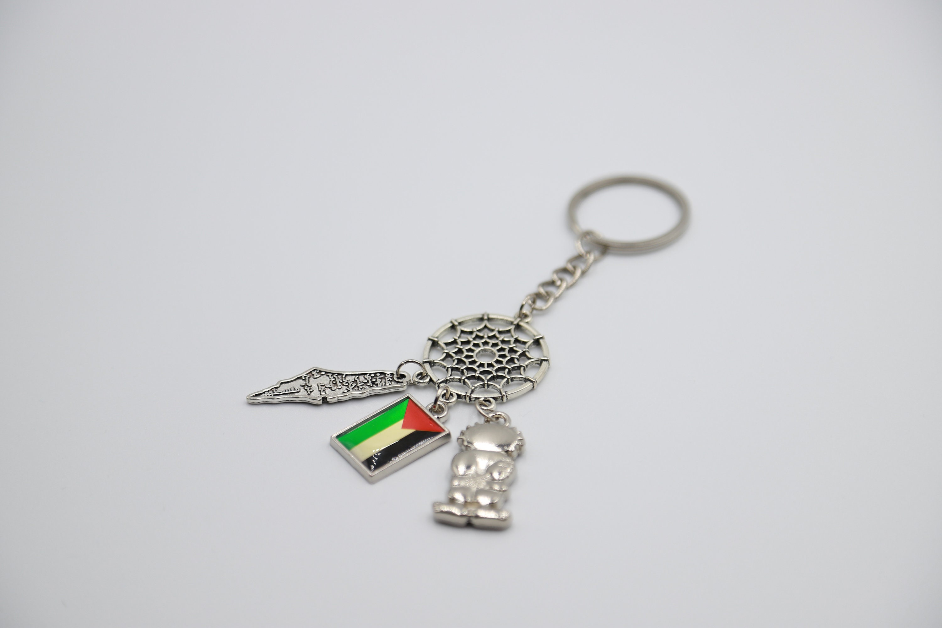 Palestine Key Chain Palestine Flag Key Chain Handala | Etsy