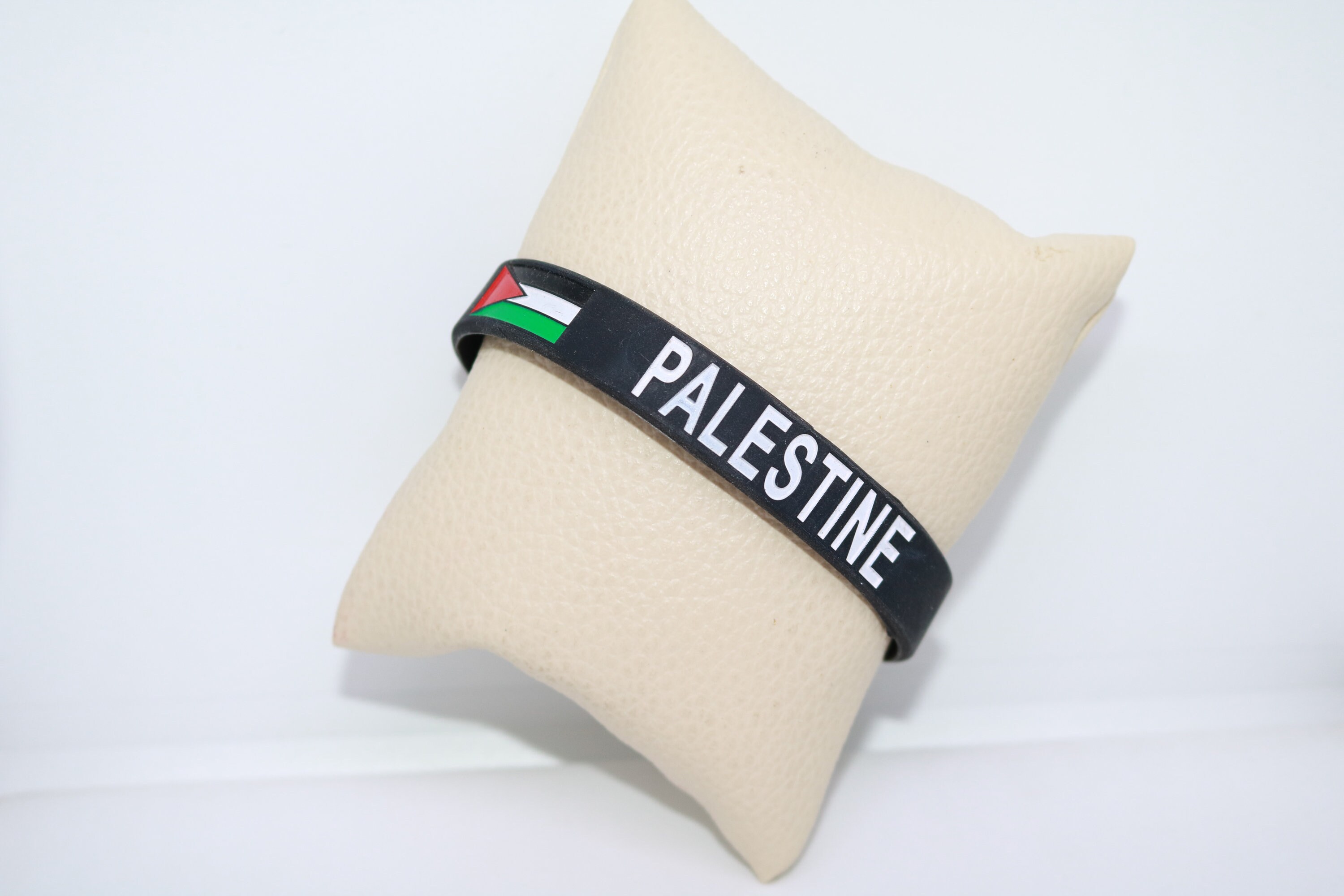 Palestine Bracelet Palestine Flag Design Rubber Bracelet | Etsy