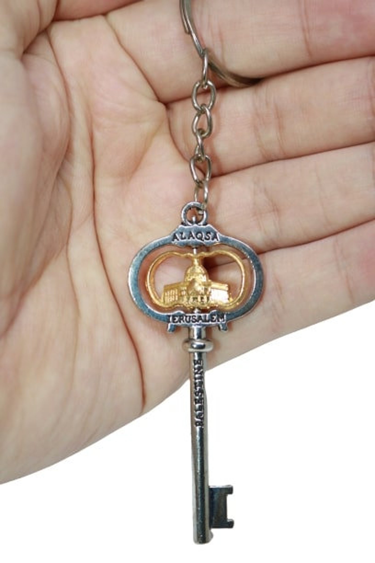Jerusalem Keychains Palestine Designed Jerusalem Free - Etsy