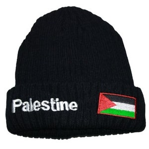 Warm Hats - Palestine Flag - Caps Soft Knit - Winter Hats - Free ...