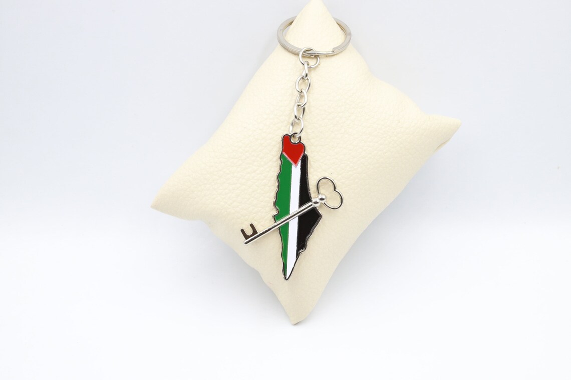 Palestine Key chain Palestine Design Palestine map | Etsy