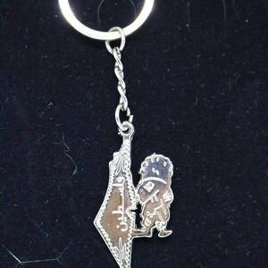 Keychains - Handala Design - Palestine Map - Palestine Pendant - Map of ...